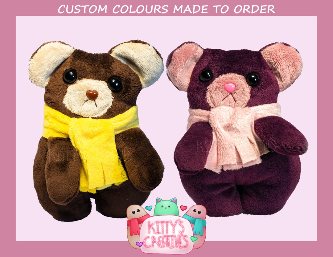 CUSTOM Made to Order Chonky Bears Cute Personalised Bear Plushie - Etsy