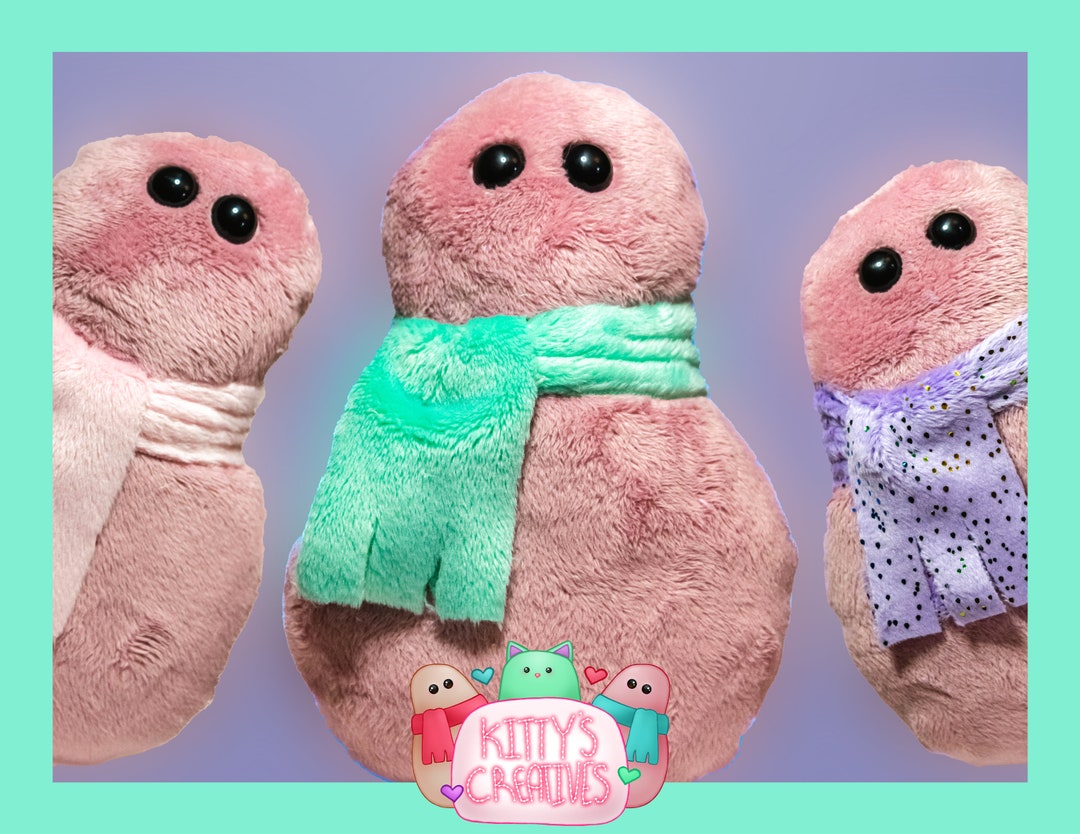 CUDDLY Sweet Tatoes Cute Short Fur Potato Plush Anxiety & Stress Relief ...