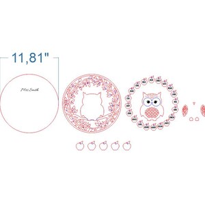 Teacher Sign SVG. Laser Cut File for Glowforge, Owl Apple Keychain ...