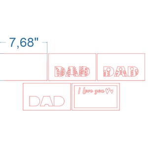 Mom Dad SVG Bundle. Laser Cut File for Glowforge Cricut, Mother's Day ...