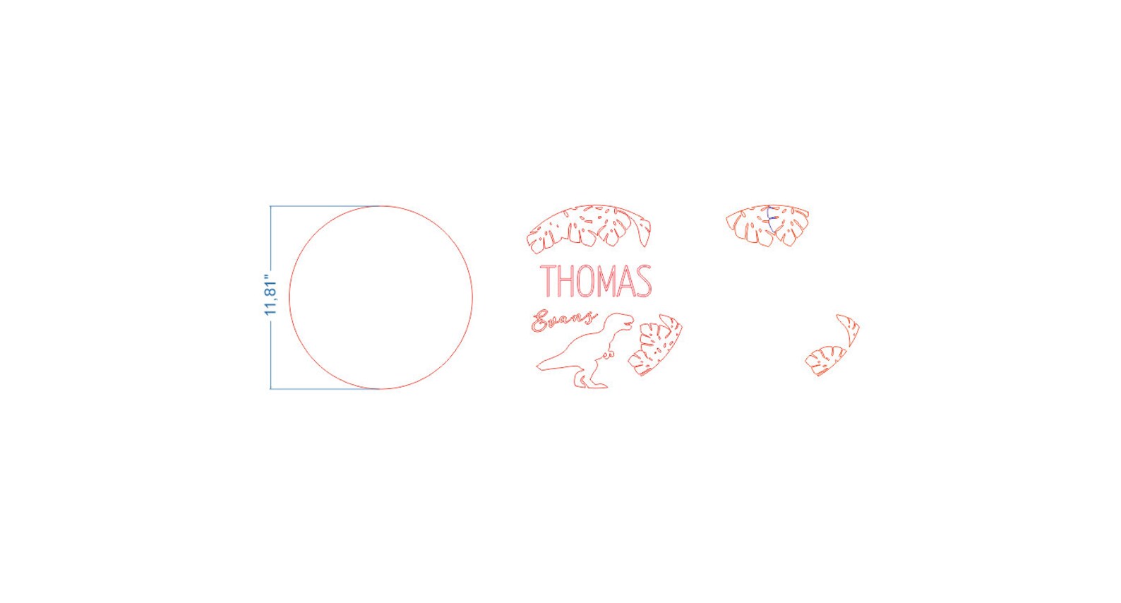 Baby Name Sign SVG Bundle. Laser Cut File for Glowforge Set - Etsy