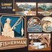 Fishing SVG Bundle. Laser Cut File for Glowforge, Nature Fisherman Fish ...