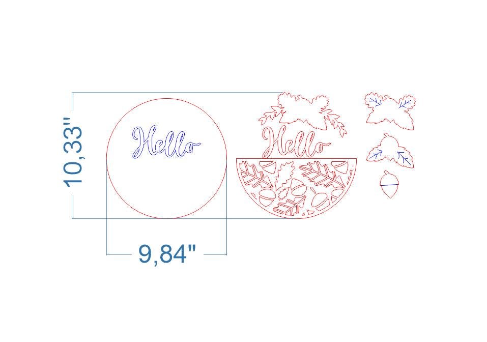 Autumn SVG Bundle. Laser Cut File for Glowforge, Pumpkin Thanksgiving ...
