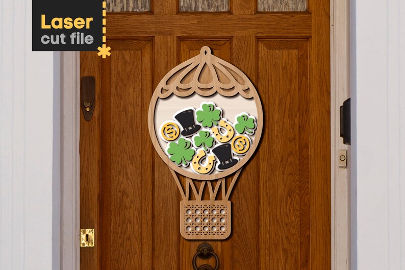 Air Balloon SVG Bundle Laser Cut File for Glowforge - Etsy