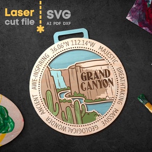 63 USA National Parks SVG Bundle. Laser Cut File for Glowforge, Nature ...