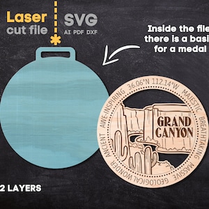 63 USA National Parks SVG Bundle. Laser Cut File for Glowforge, Nature ...