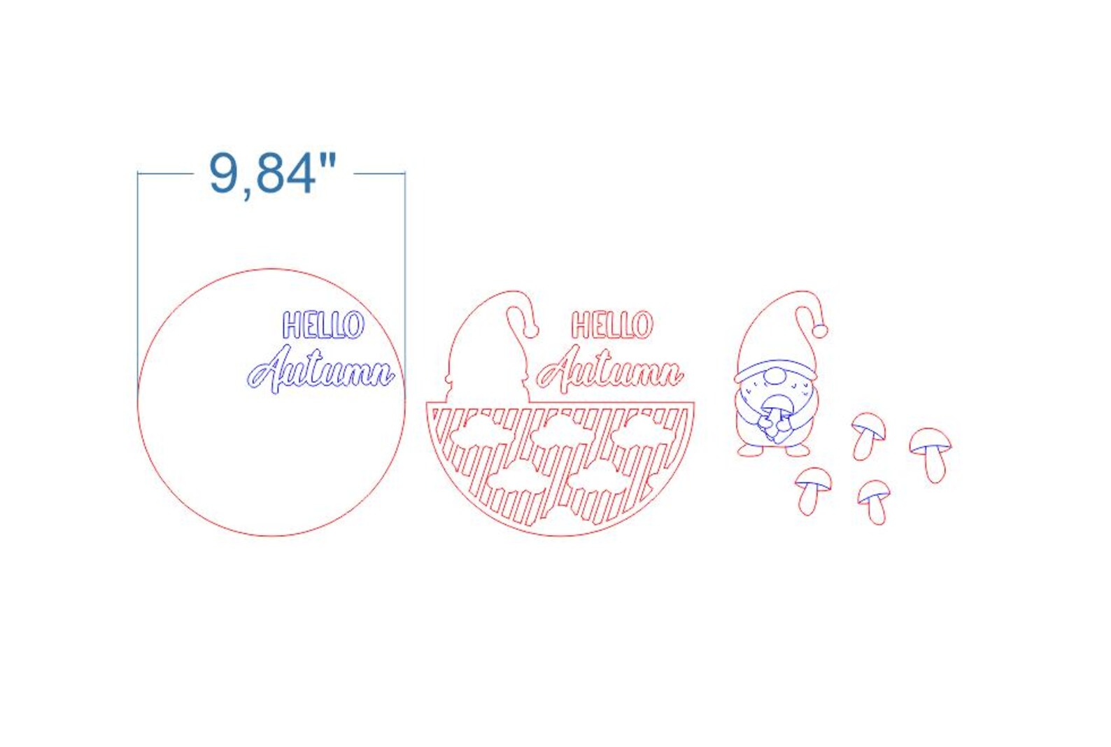 Autumn SVG Bundle. Laser Cut File for Glowforge, Pumpkin Thanksgiving ...