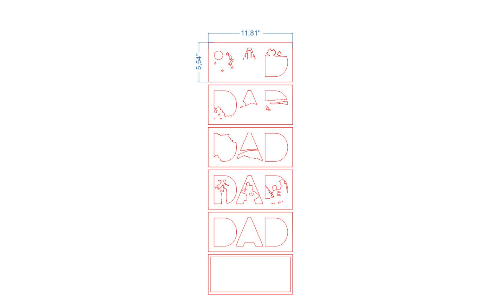 Mom Dad SVG Bundle. Laser Cut File for Glowforge Cricut, Mother's Day ...
