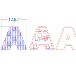 Alphabet SVG. Laser Cut File for Glowforge , Shelf Decor Books ...