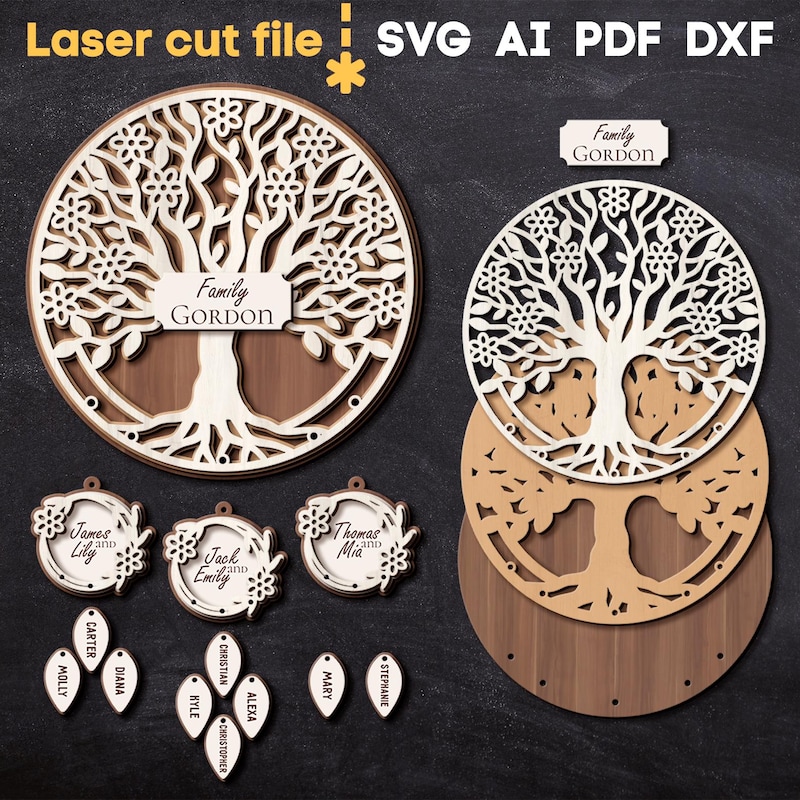 Dreaming Tree Svg Files - Etsy