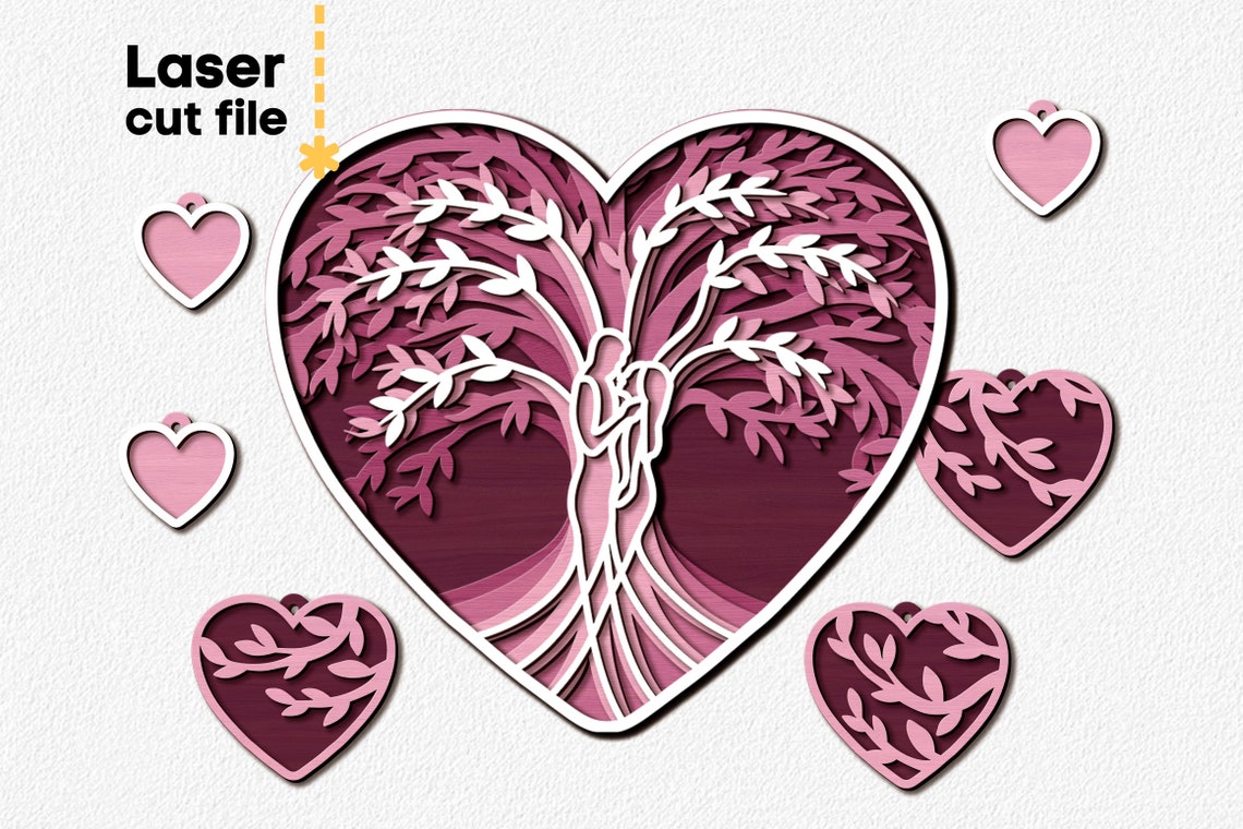 Tree of Life SVG. Laser Cut File for Cricut, Glowforge Ornament ...