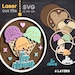 Sweets SVG Bundle. Laser Cut File for Glowforge, Ice Cream Cupcake ...