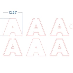 Alphabet Piggy Bank SVG Laser Cut File for Glowforge Name Coin Bank ...