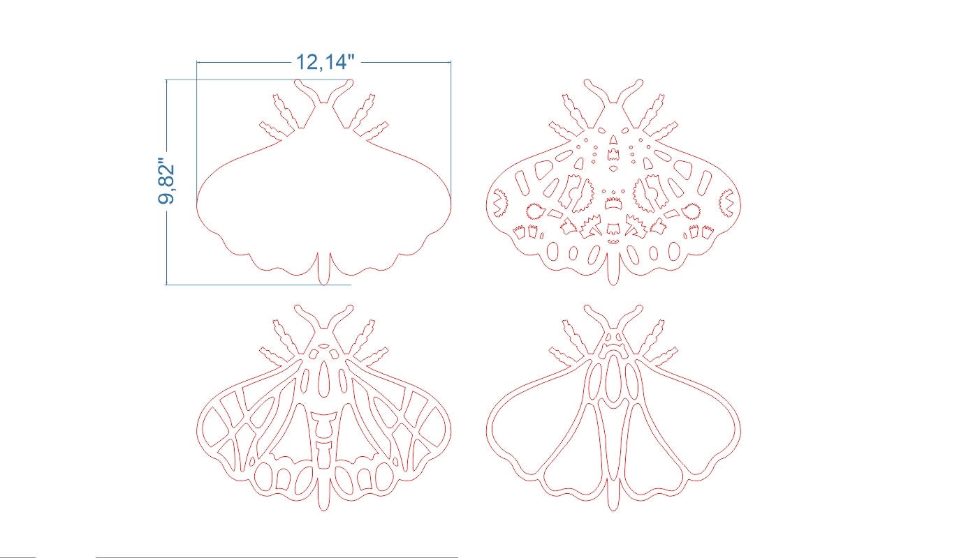 Insects SVG Bundle. Laser Cut File for Glowforge Cricutscarab - Etsy