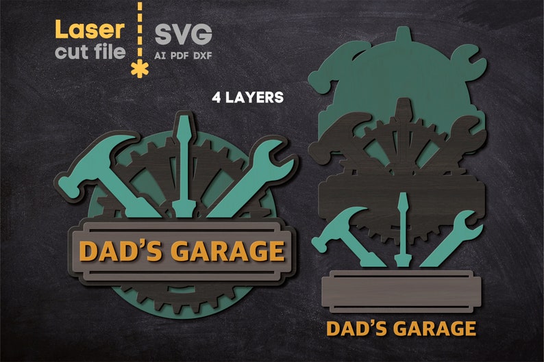 Garage SVG Bundle. Laser Cut File for Glowforge Cricut. - Etsy
