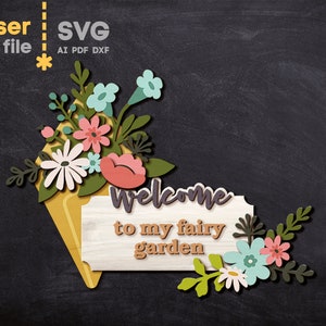 Spring SVG Bundle. Laser Cut File for Glowforge Cricut, Flowers ...