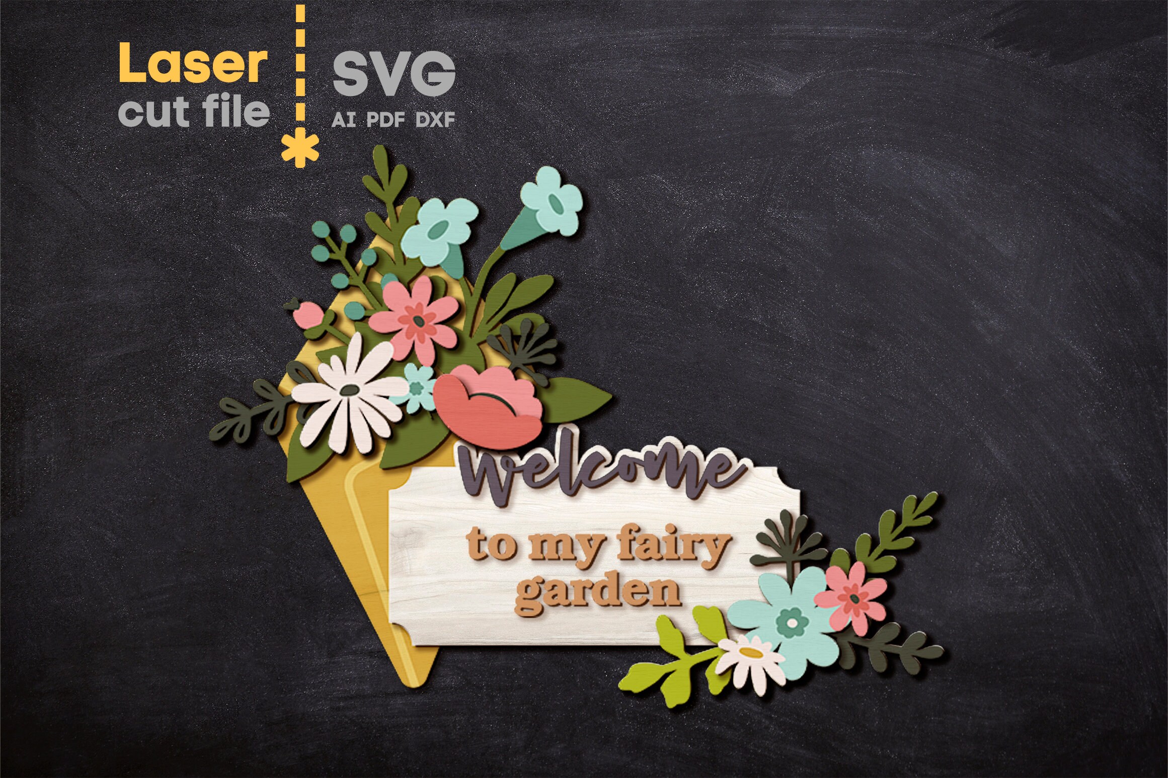 Spring SVG Bundle. Laser Cut File for Glowforge Cricut, Flowers ...