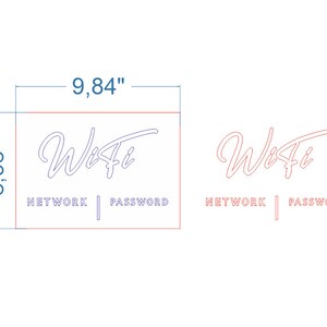 WIFI Sign Svg Bundle Laser Cut File for Glowforge Cricut. Wi Fi ...
