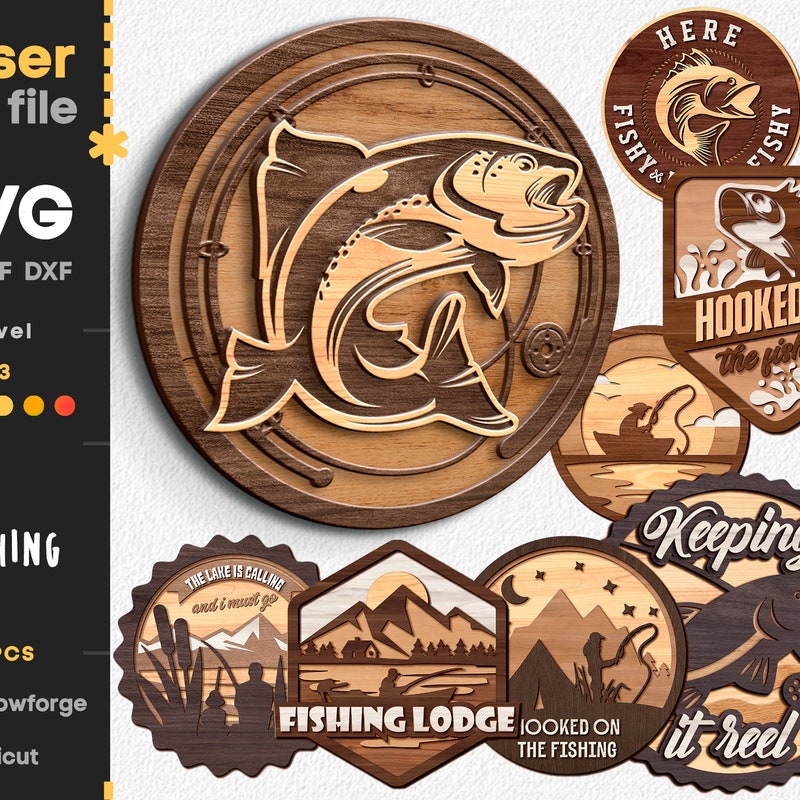 Fish Ruler Svg - Etsy
