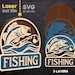 Fishing SVG Bundle. Laser Cut File for Glowforge, Nature Fisherman Fish ...