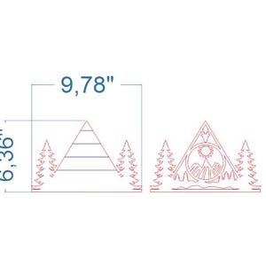 Nature Sign SVG Bundle. Laser Cut File for Glowforge, Forest Bear Moth ...
