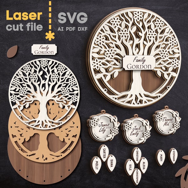 Dreaming Tree Svg Files - Etsy