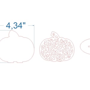 Pumpkin SVG Bundle. Laser Cut File for Glowforge, Cricut Thanksgiving ...