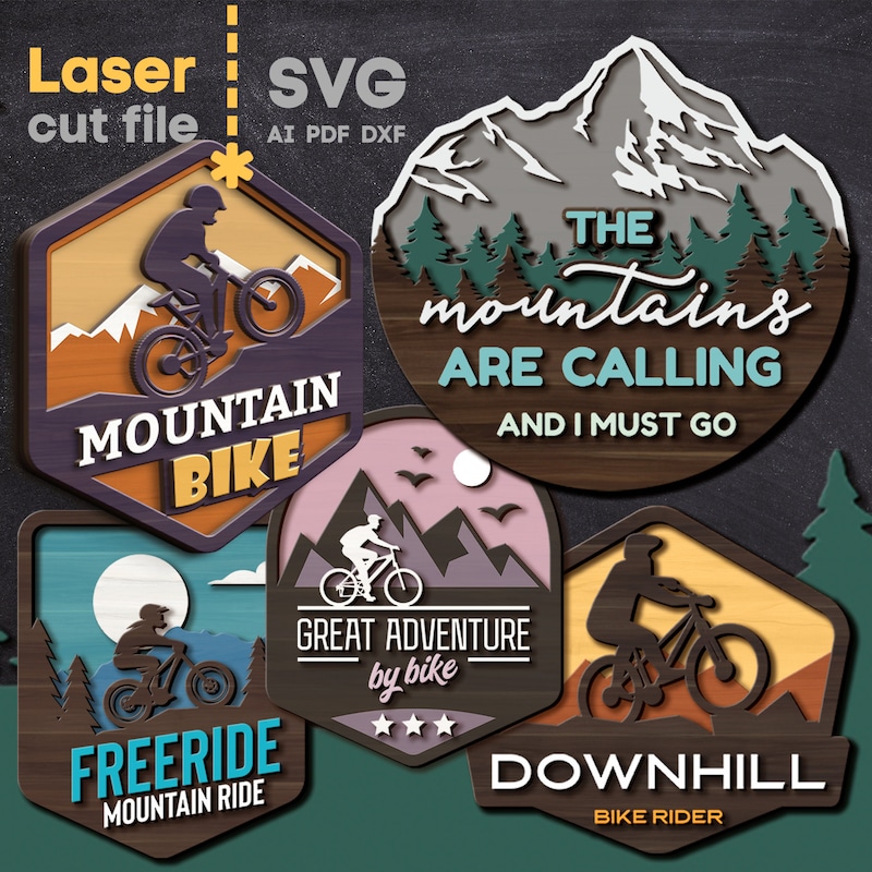 Mountain Wedding Svg - Etsy