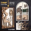 Dog Family Statuette SVG. Laser Cut File for Glowforge Cricut ...