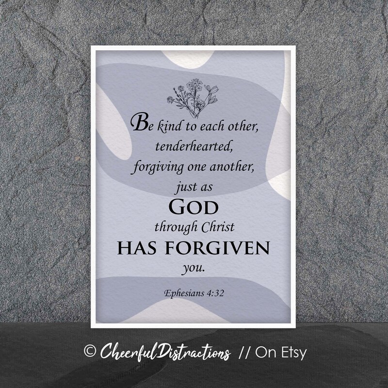 Ephesians 4 32 - Etsy