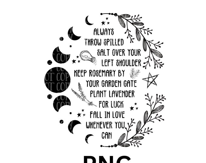 Witch Practical Magic Coloring Page Printable - Etsy