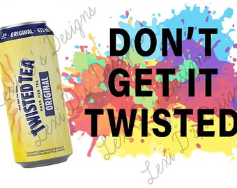 Twisted Tea Svg - Etsy