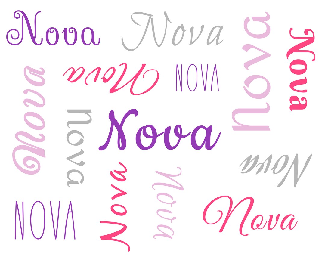 Nova PNG Name Sublimation PNG File Baby Blanket PNG Baby - Etsy Canada