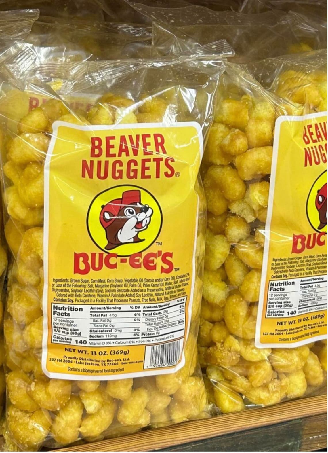 Buc-ee's Famous Beaver Nuggets Sweet Corn Puff Snacks Texas Bucees - Etsy