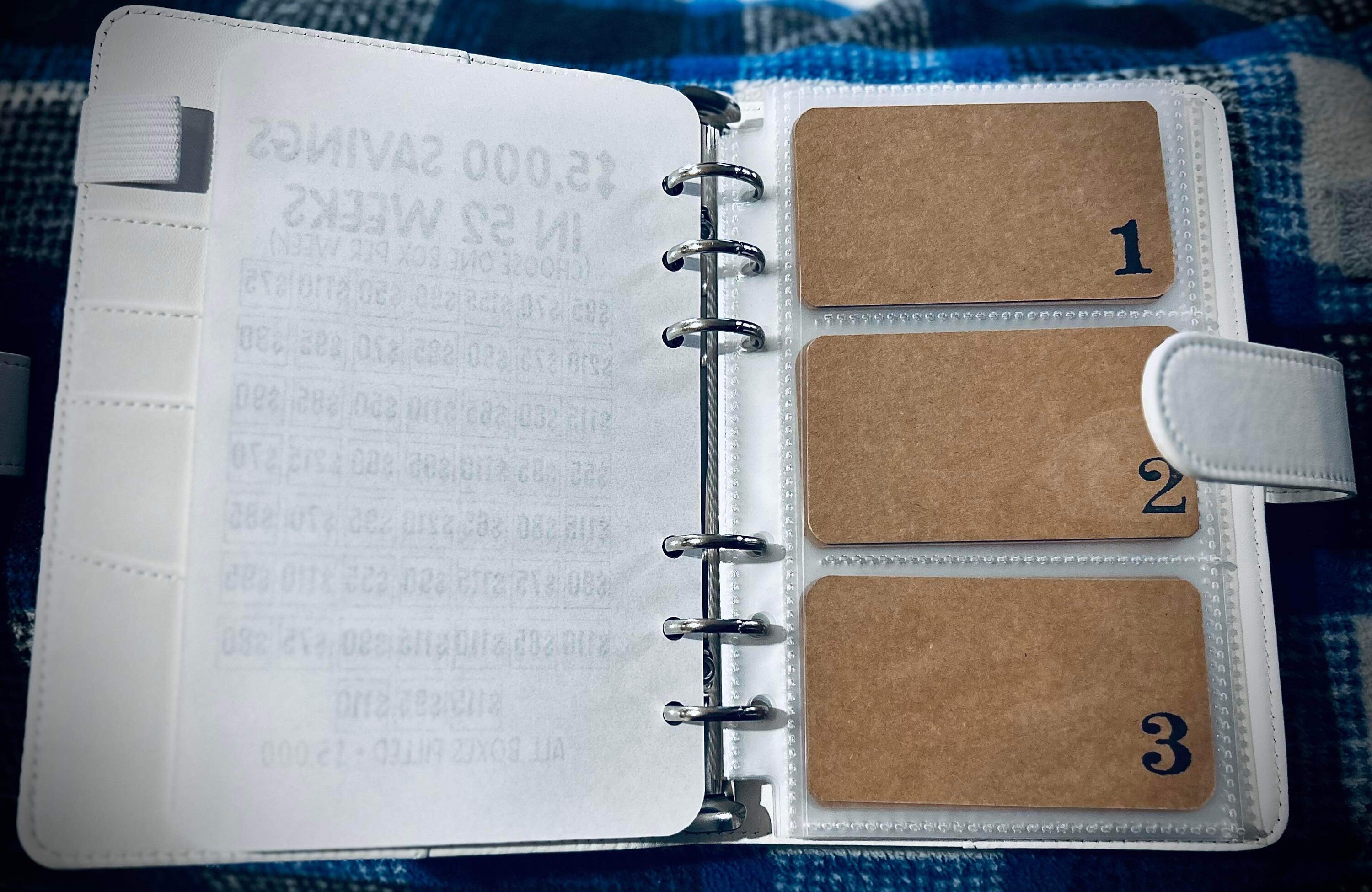 52 Week 5,000 Savings Challenge Binder - Etsy