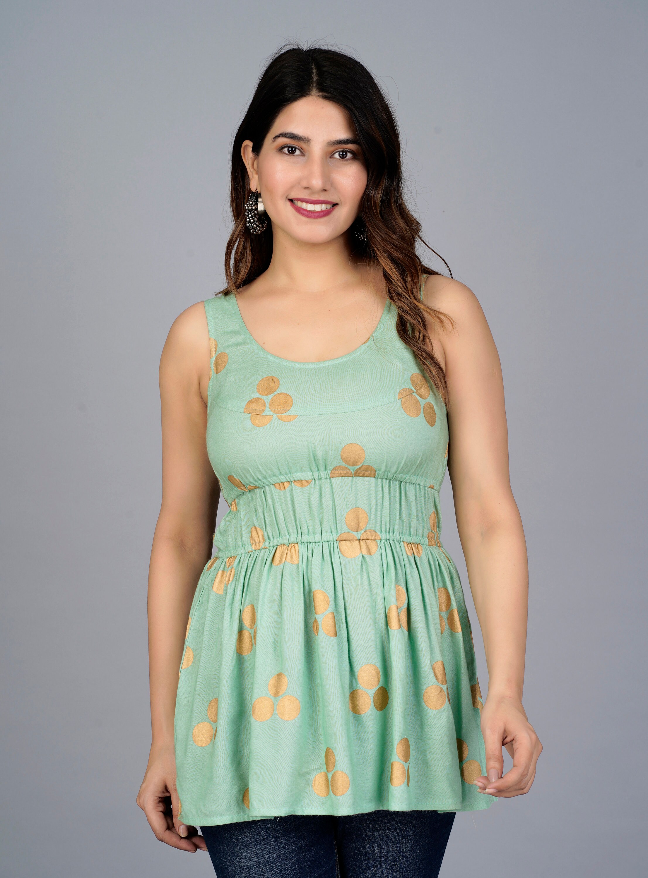 Gatherd Empire Sleeveless Tunic Pdf Pattern |UK 8-18/ US4-14 |A4/US ...