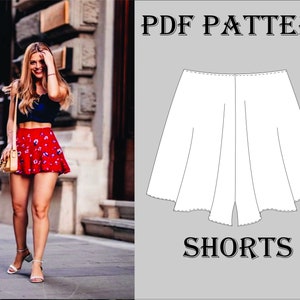Women Basketball Shorts Patternshorts Pattern PDF Printable - Etsy