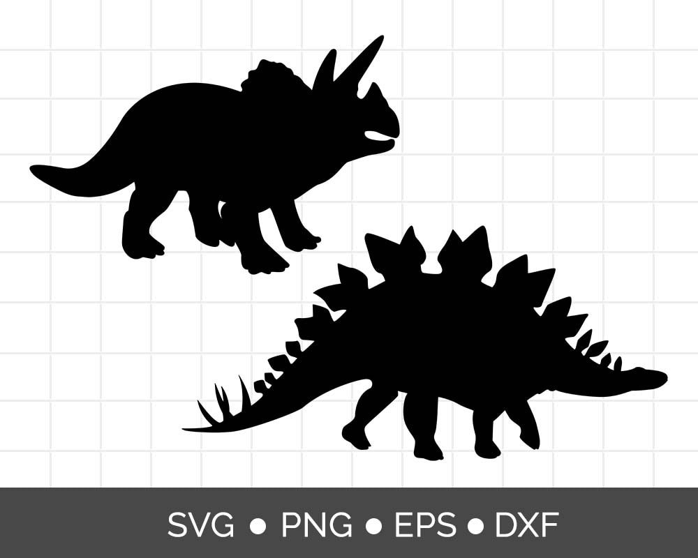 Dinosaur Svg Bundle Dino Svg Dinosaur Clipart Png Svg Files - Etsy