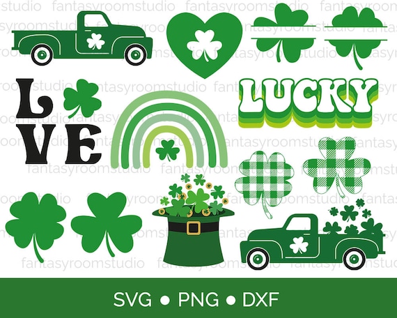 St Patrick's Day SVG Bundle SVG Files for Cricut | Etsy