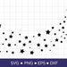 Wave of Stars Svg, Milky Way SVG PNG, Star Galaxy Svg, Svg Files for ...