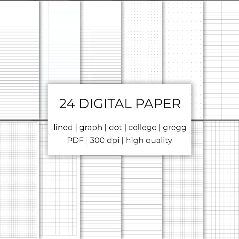 Dot Grid Paper - Etsy