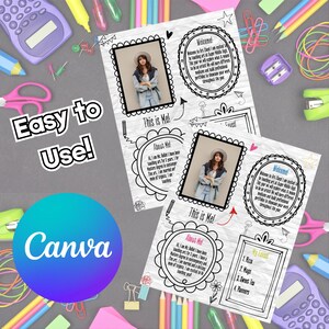 Editable Meet the Teacher Template Bundle: Canva Flyer (digital ...