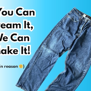 Custom Hand-designed Jeans | Graduation, Birthday & Concert Denim ...