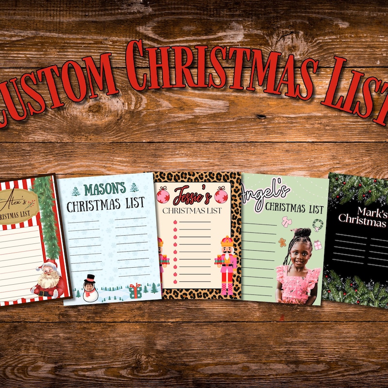 Printable Angel Tree Wish List - Etsy