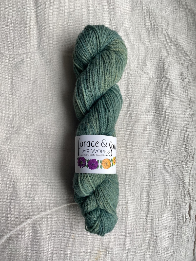 Naturally Dyed Sport Weight Yarn - Non-superwash - 100% Wool- Tunis and ...