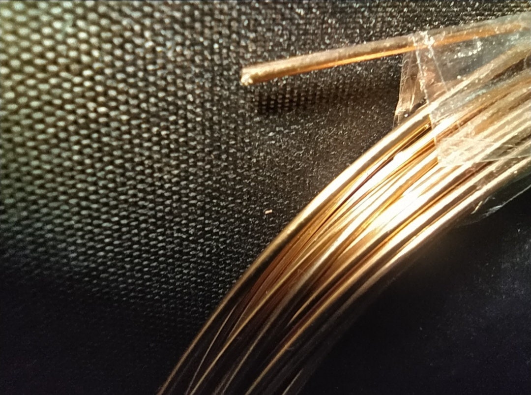 Bronze Draht | Schmuck Draht | 0,8-1,0-1,2mm x 10m | Goldschmiede Draht ...
