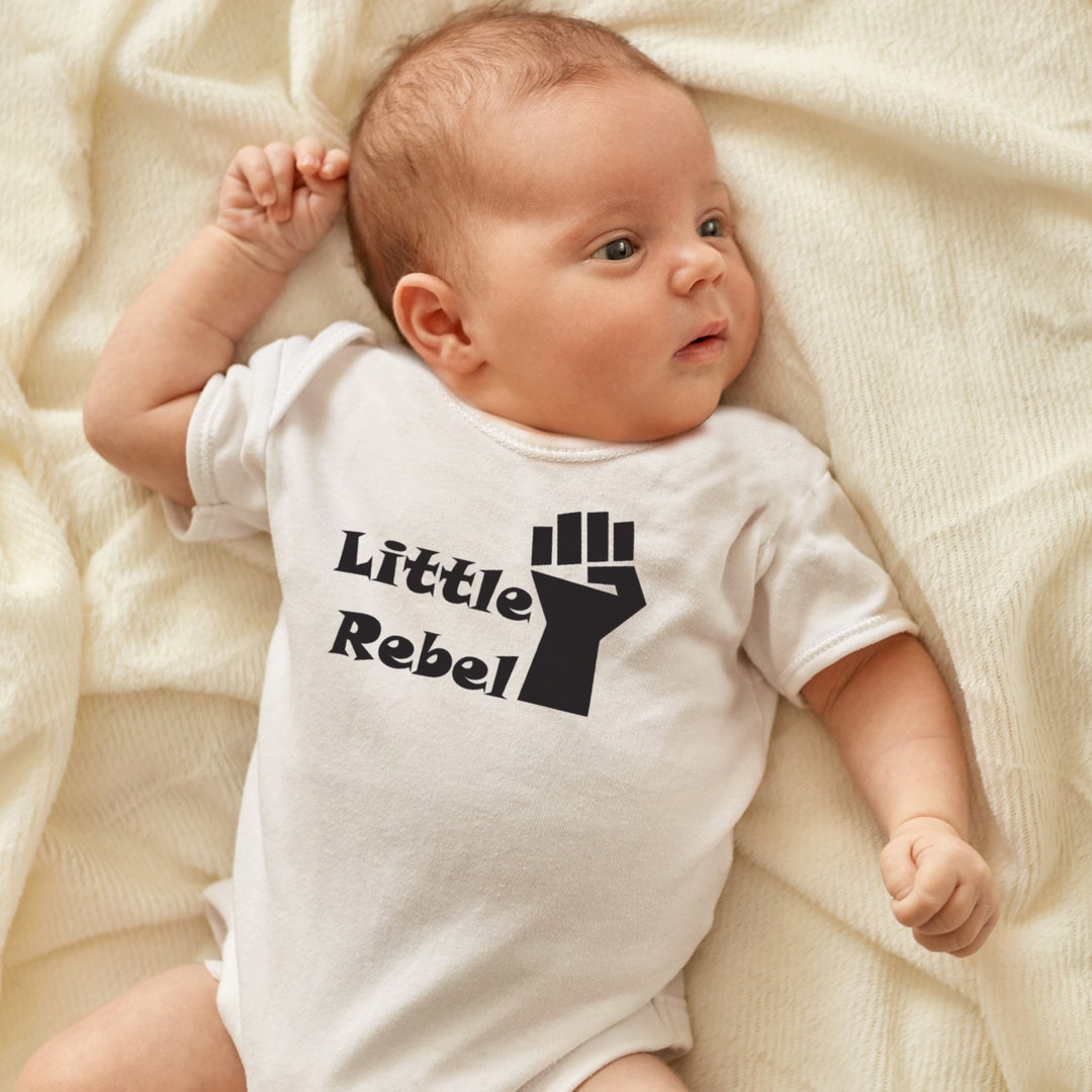 Funny Baby Bodysuit- Little Rebel Design, Naughty Baby Onesie, Unisex ...