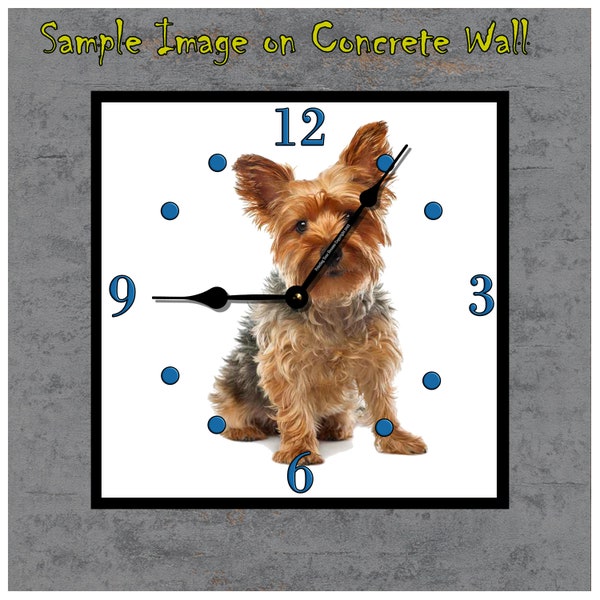 Dog Clock - Etsy