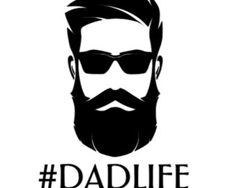 Dad Life Car Decal - Etsy