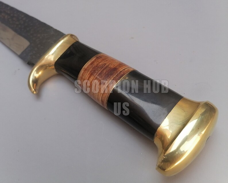 Handmade Crocodile Dundee Bowie Knife / Leather Sheath - Etsy